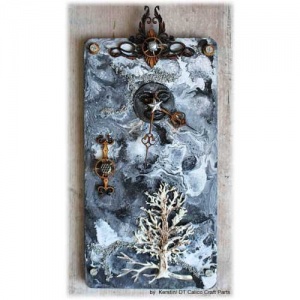 Art Deco & Nouveau Style Ornament 9 - MDF Wood Shape